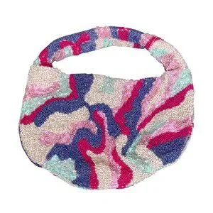 Unbranded | Bags | New Beaded Sequin Sewn Colorful Shoulder Bag Made In ...
